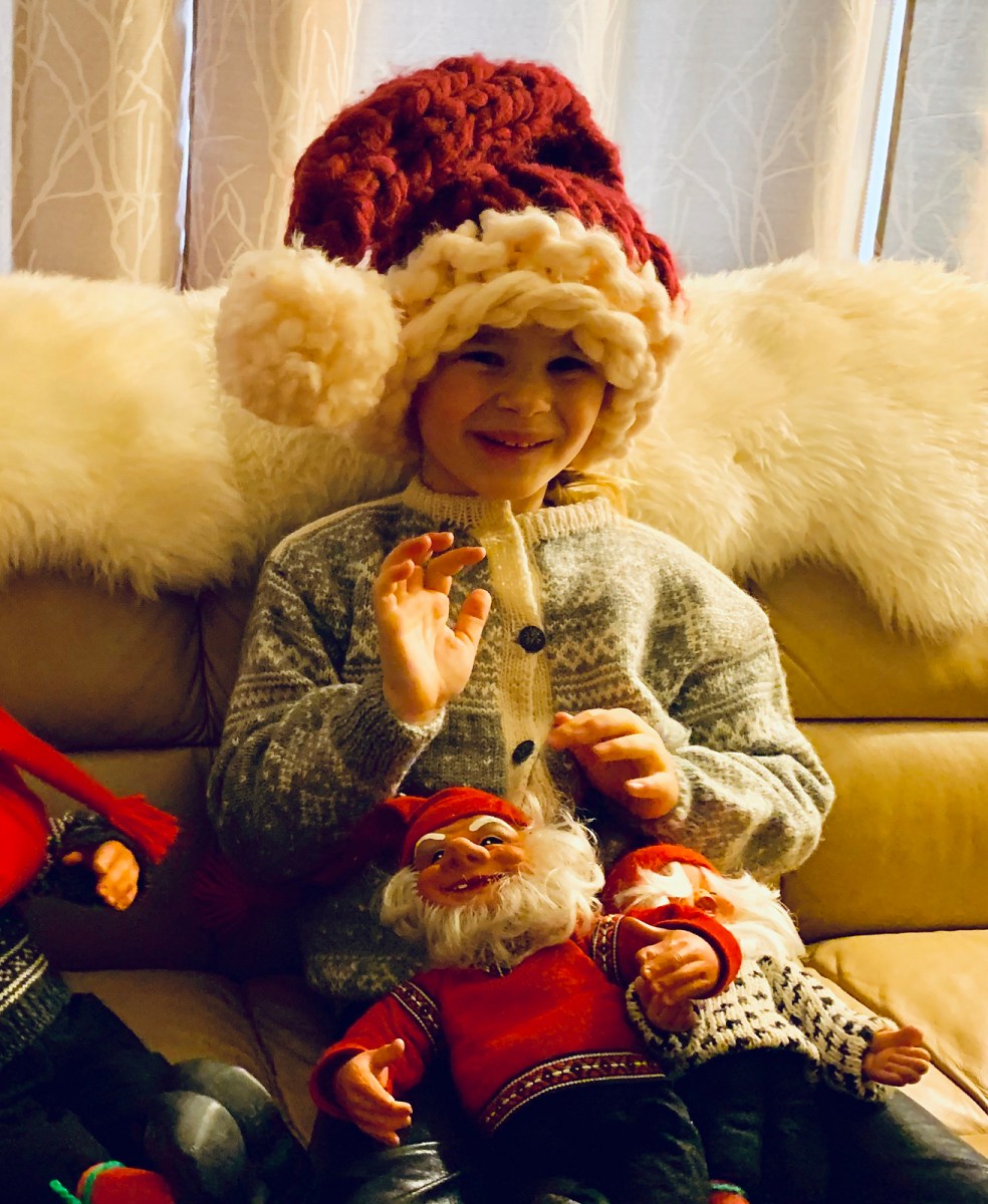 Santa-Nisse-Tomte Hat – Ellen Susanne Designs